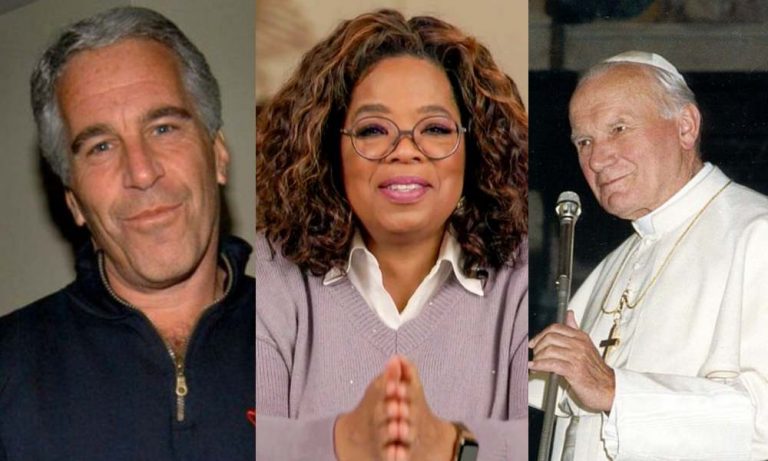 Caso Jeffrey Epstein: Oprah Winfrey, el papa Juan Pablo II, y más ...